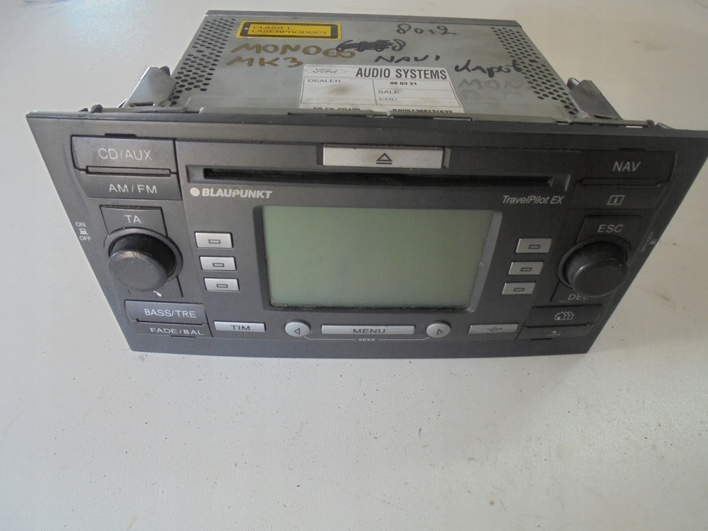 RADIO NAWIGACJA BLAUPUNKT FORD MONDEO MK3 LIFT - 8265448642 - oficjalne archiwum Allegro
