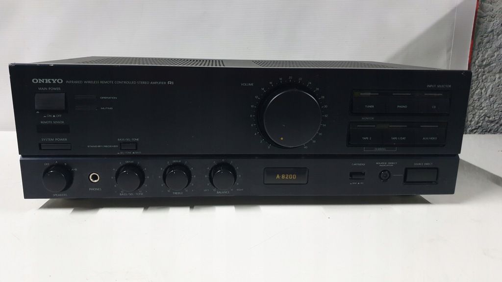 Wzmacniacz Stereo Onkyo A-8200 - 15242167583 - oficjalne archiwum Allegro