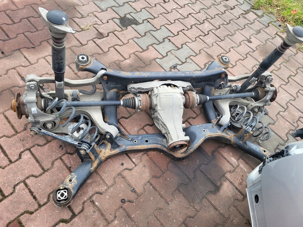 ZWROTNICA BELKA ZAWIESZENIA TYŁ SANKI AUDI A6 C7 3.0 TDI QUATTRO KOMPLETNA - 13633670349 ...