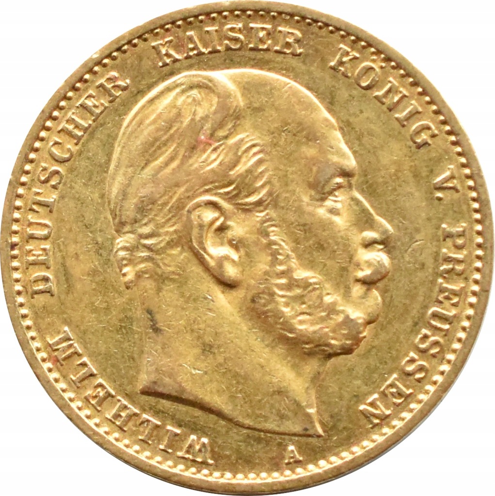 PRUSY, WILHELM I, 10 MAREK 1878, Berlin - 15379061296 - oficjalne archiwum Allegro