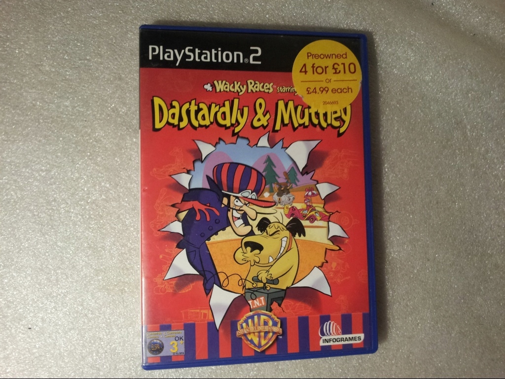 Wacky Races Dastardly & Muttley PS2 Dla dzieci - 12993907676 ...