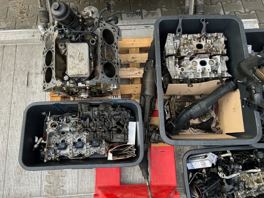 Silnik 3.0 TFSI Audi S4 S5 S6 SQ5 CWG CWGD kompletny - 15515854738 ...