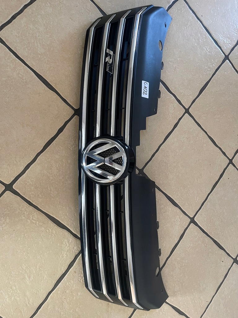 VW Passat B7 R-LINE grill atrapa oryginał - 13601686774 - oficjalne archiwum Allegro