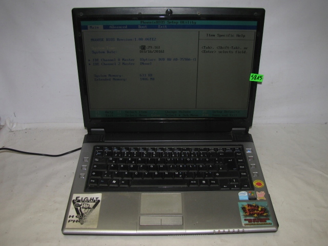 LAPTOP TERRA MOBILE 2103 M66SE - NR S815 - 11495735965 - oficjalne ...