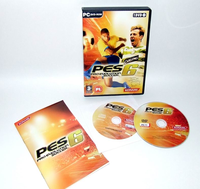 PES 6 Pro Evolution Soccer [PL] - 7711069827 - oficjalne archiwum Allegro
