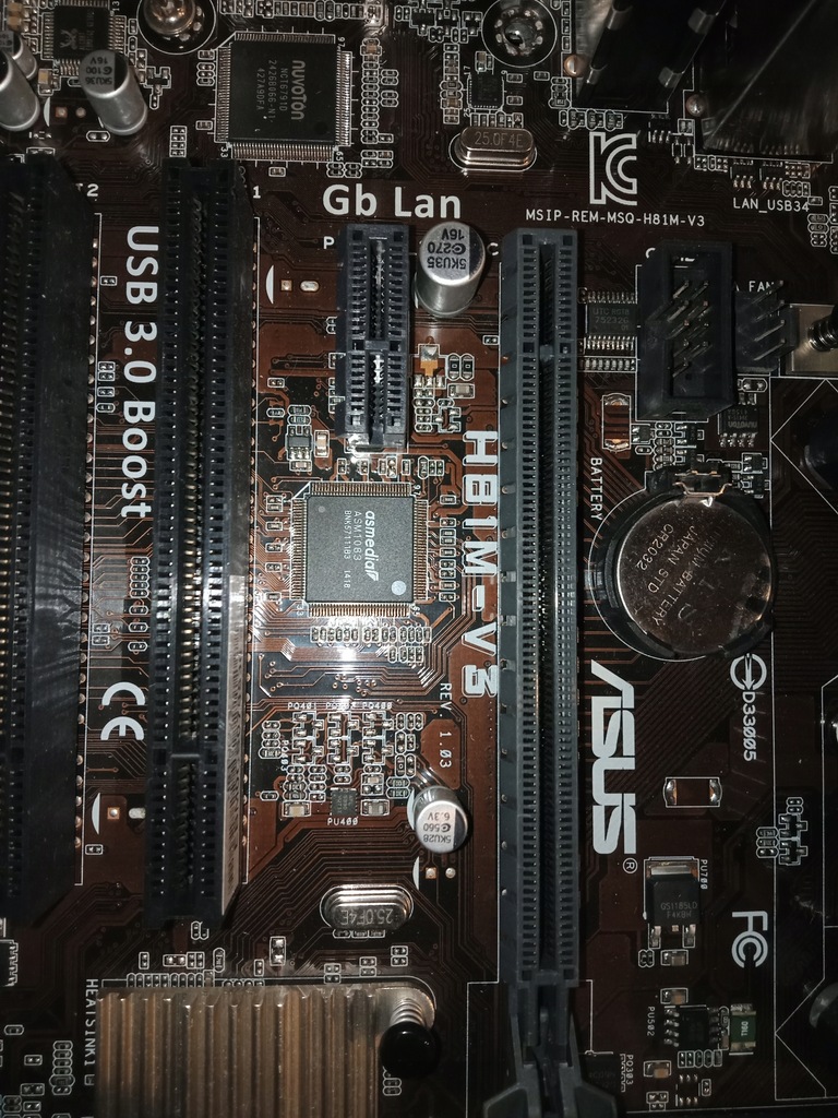 Płyta główna Asus H81M-V3 Micro ATX - 12404855126 - oficjalne archiwum Allegro