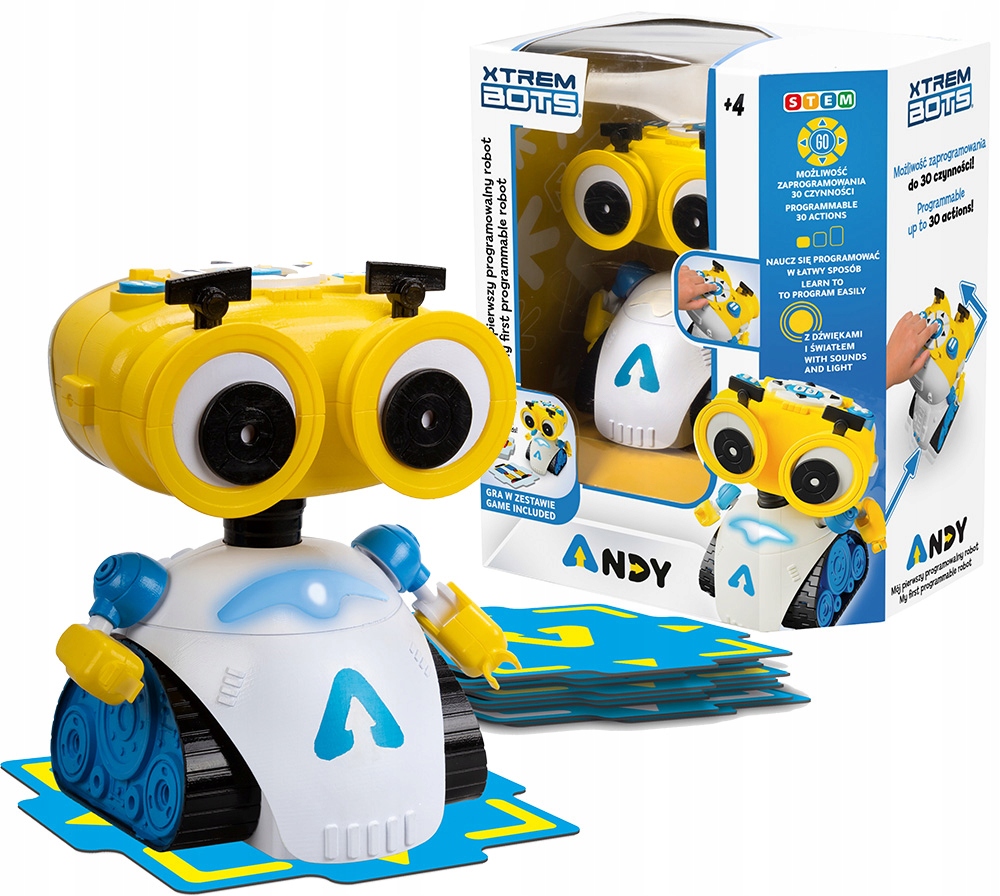 XTREM BOTS INERAKTYWNY ROBOT ANDY PROGRAMOWANIE - 13133107813 ... XTREM BOTS INERAKTYWNY ROBOT ANDY PROGRAMOWANIE - 13133107813 ...