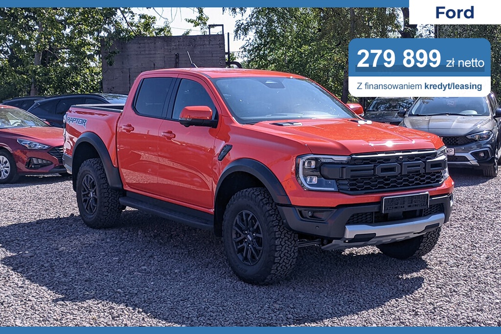 FORD Ranger EcoBoost Twin-Turbo 4x4 DC Raptor Pickup 3.0 288KM 2023 ...