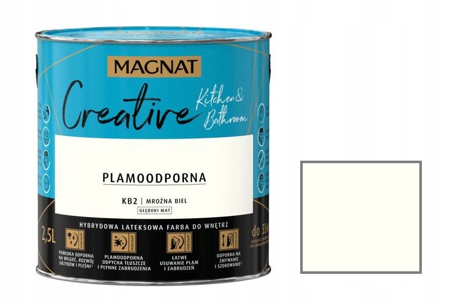 MAGNAT CREATIVE K&B 5L KB2 MROŹNA BIEL / BIAŁY - 9606886338 - oficjalne ...