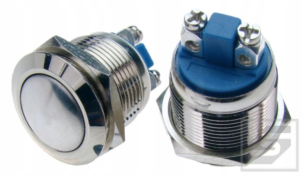 Przełącznik przycisk chwilowy 230V 2A 2-poz 1-tor - 12464983982 - oficjalne archiwum Allegro