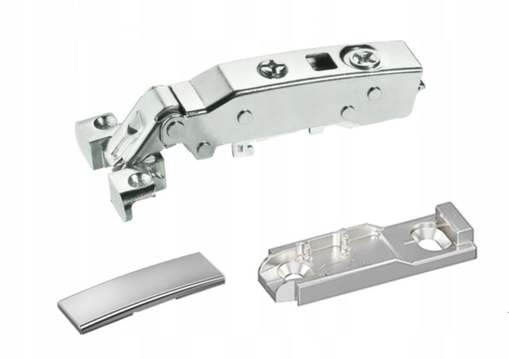 Zawias SenSys 8638 bez dociągu, do ramek alu, prowadnik InLine, 95 ...