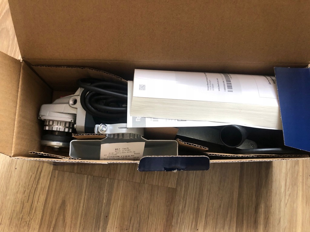 Bosch Szlifierka GWS 750 S 125mm Regulacja Obrotów - 12640963691 ...