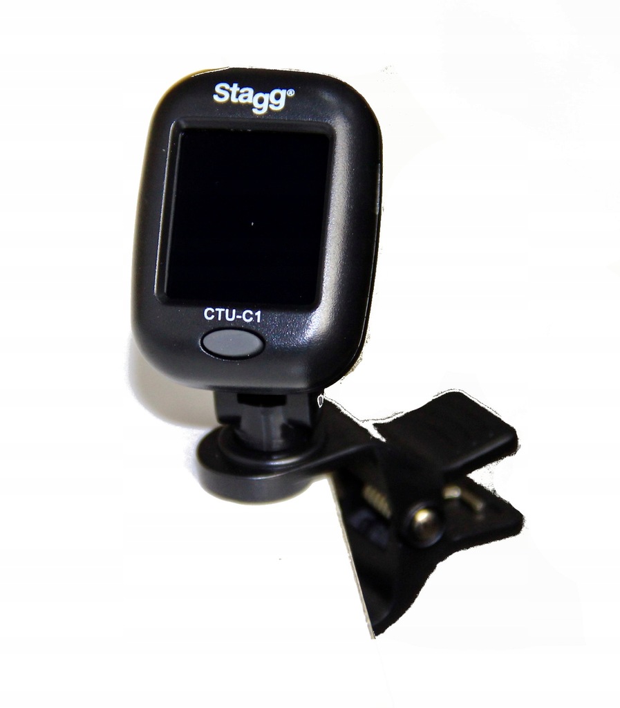 Stagg CTU-C1 stroik klips gitara ukulele bas tuner - 9190457317 - oficjalne archiwum Allegro