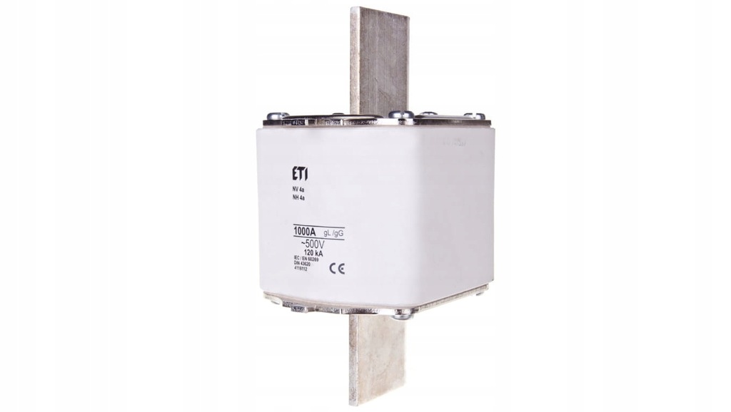 Wkładka bezpiecznikowa NH4a 1000A gG 500V WT-4a 00 - 12051839898 ...