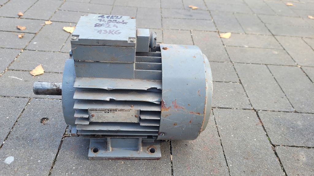 Silnik elektryczny VEM 1.1KW 1400 - 7779414750 - oficjalne archiwum Allegro