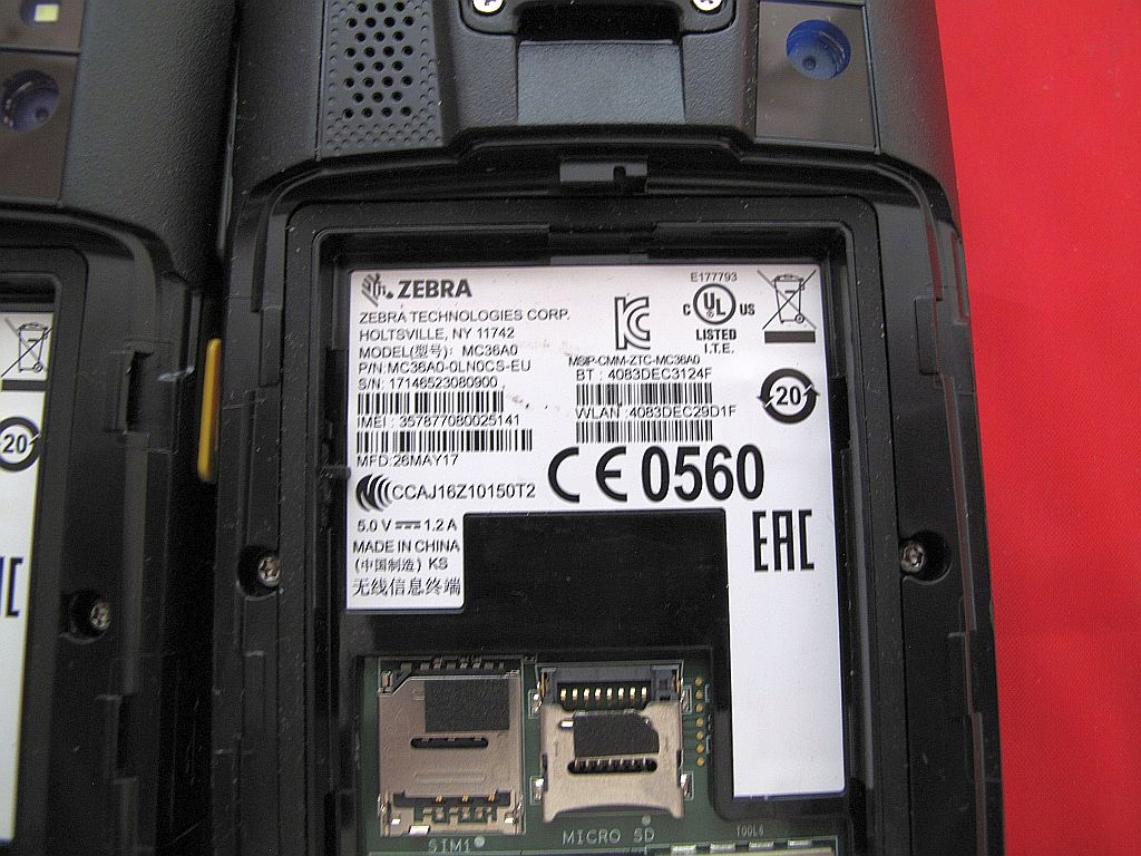 Купить СБОРНИК ДАННЫХ ZEBRA CODE SCANNER SYMBOL MC36A0: отзывы, фото и ...