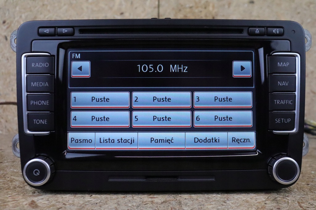 Radio NAVI VW RNS510 Passat Golf PL MAPY 2021 KOD - 12579358809 - oficjalne archiwum Allegro