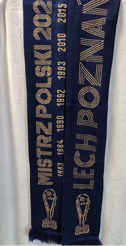 Szalik Lech Poznań Mistrz Polski 2022 - 12185783656 - oficjalne ...