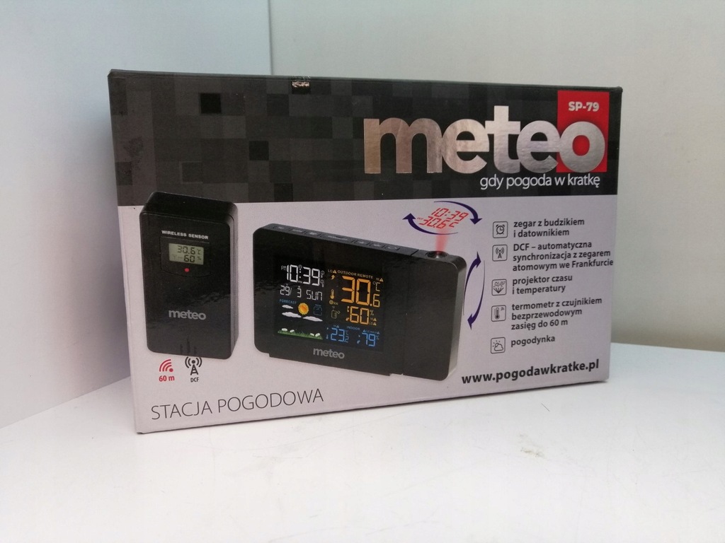 Stacja pogody Meteo SP79 - 13036873176 - oficjalne archiwum Allegro