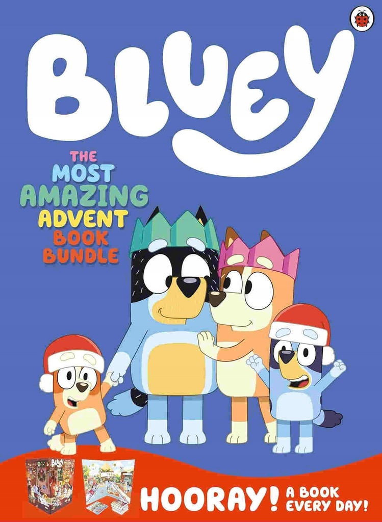 Bluey: The Most Amazing Advent Book Bundle - kalendarz adwentowy Bluey - 16697969121 - oficjalne ...