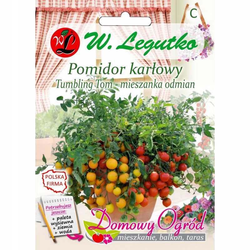 Pomidor karłowy 0,2g mieszanka - Domowy Ogród - 11679692978 - oficjalne ...