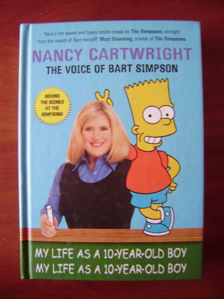 Nancy Cartwright, My Life as a 10-Year-Old Boy - 8134078415 - oficjalne ...