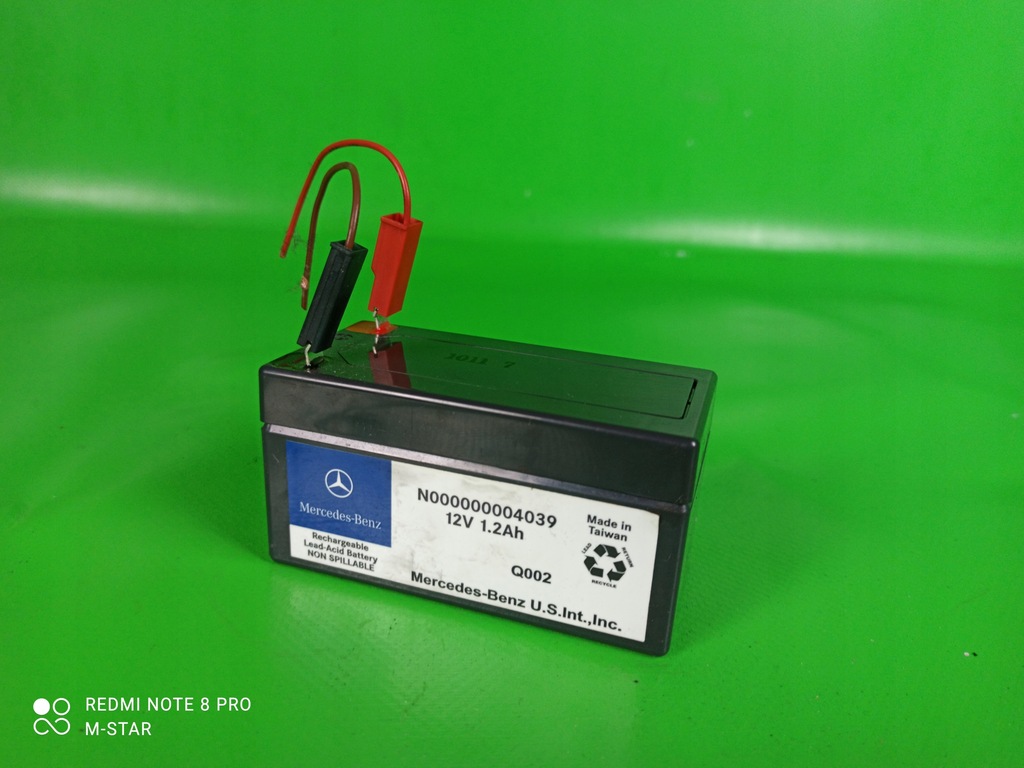 MERCEDES W218 CLS AKUMULATOR DODATKOWY POMOCNICZY - 13126591718 ...