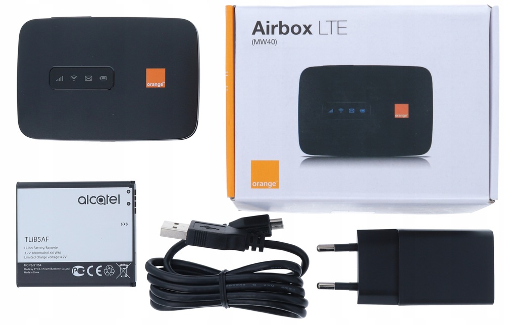 Router Modem MobilnySim Alcatel MW 40 4G LTE - 8411516837 - oficjalne ...