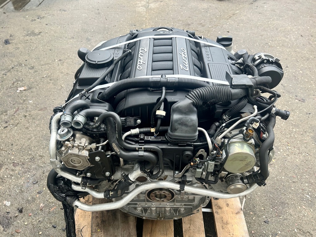 SILNIK MOTOR PORSCHE PANAMERA 970 4.8 TURBO CWB - 13149597987 ...