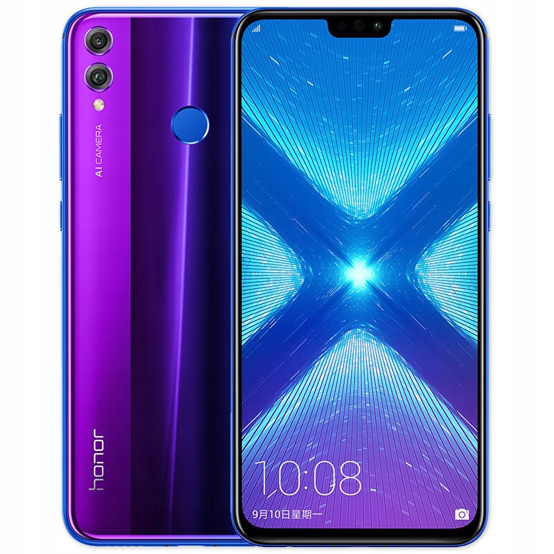 Honor 8X Phantom Blue 128/6GB RAM DualSIM GLOBAL - 7724690696 ...