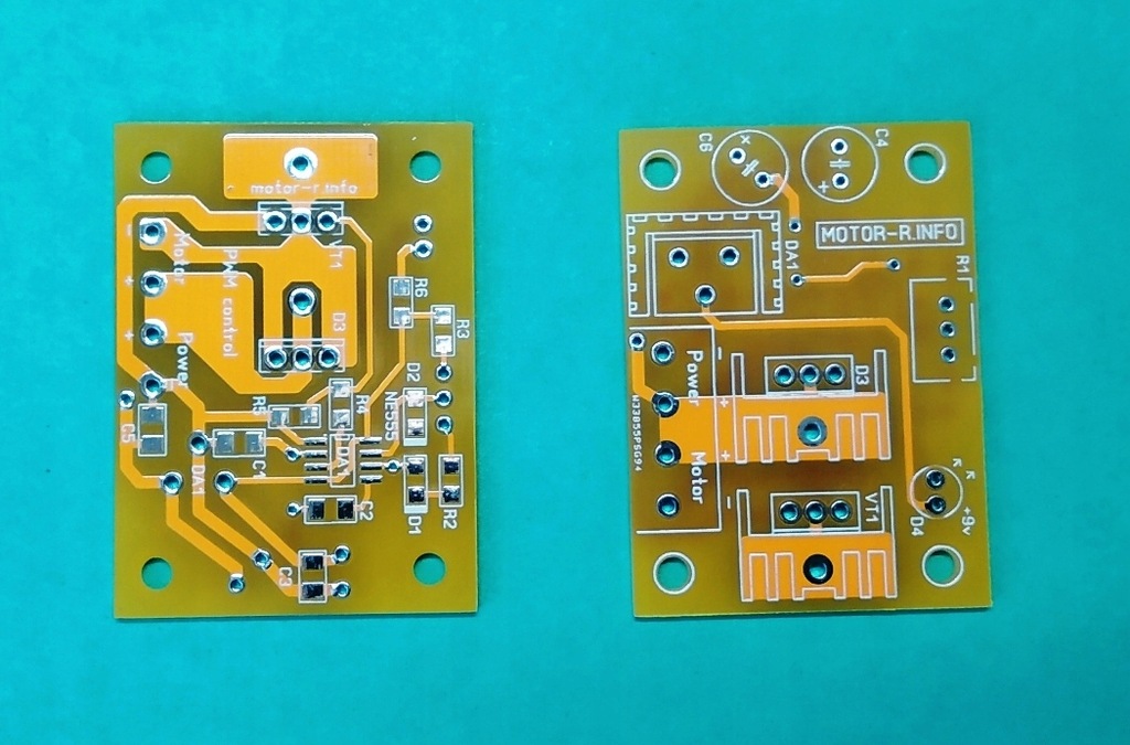 Płytka drukowana regulatora PWM DC 10A (smd) - 11426344378 - oficjalne ...