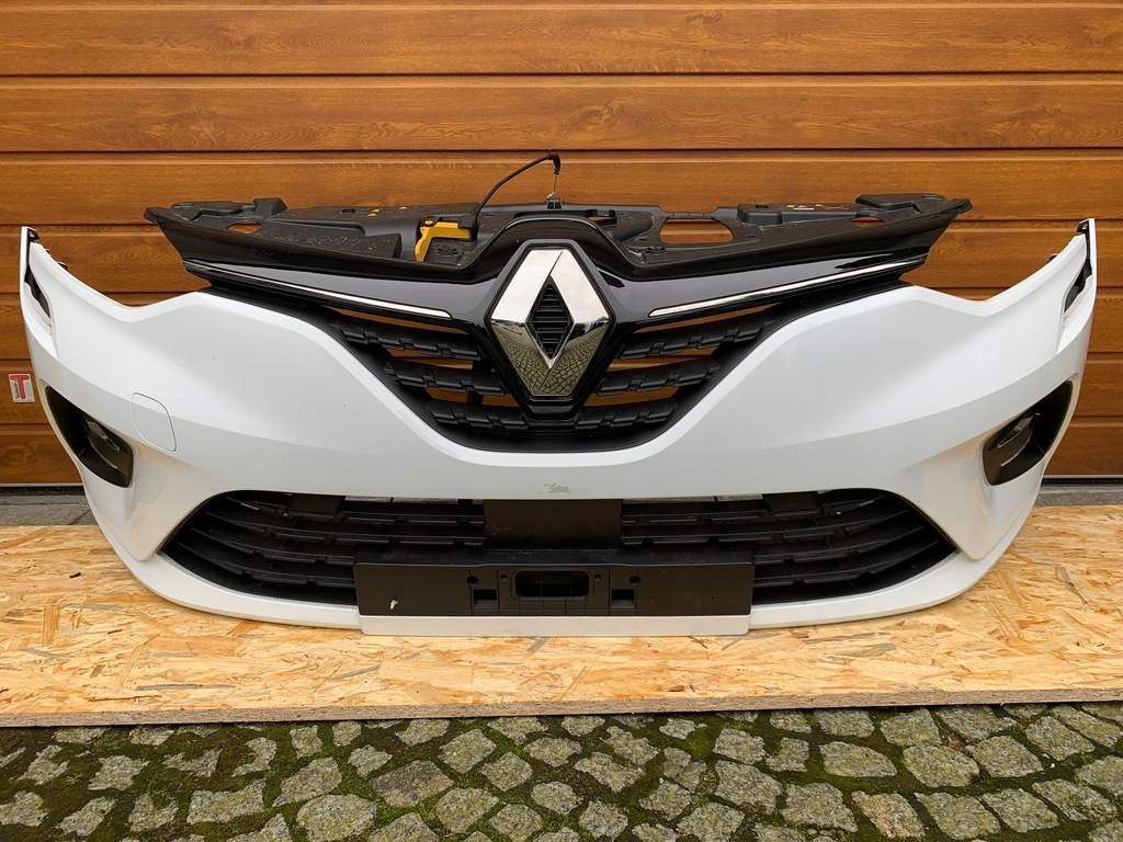 RENAULT CLIO V ZDERZAK PRZÓD PRZEDNIA GRIL ATRAPA OV369 KRATKA PŁYTA ...