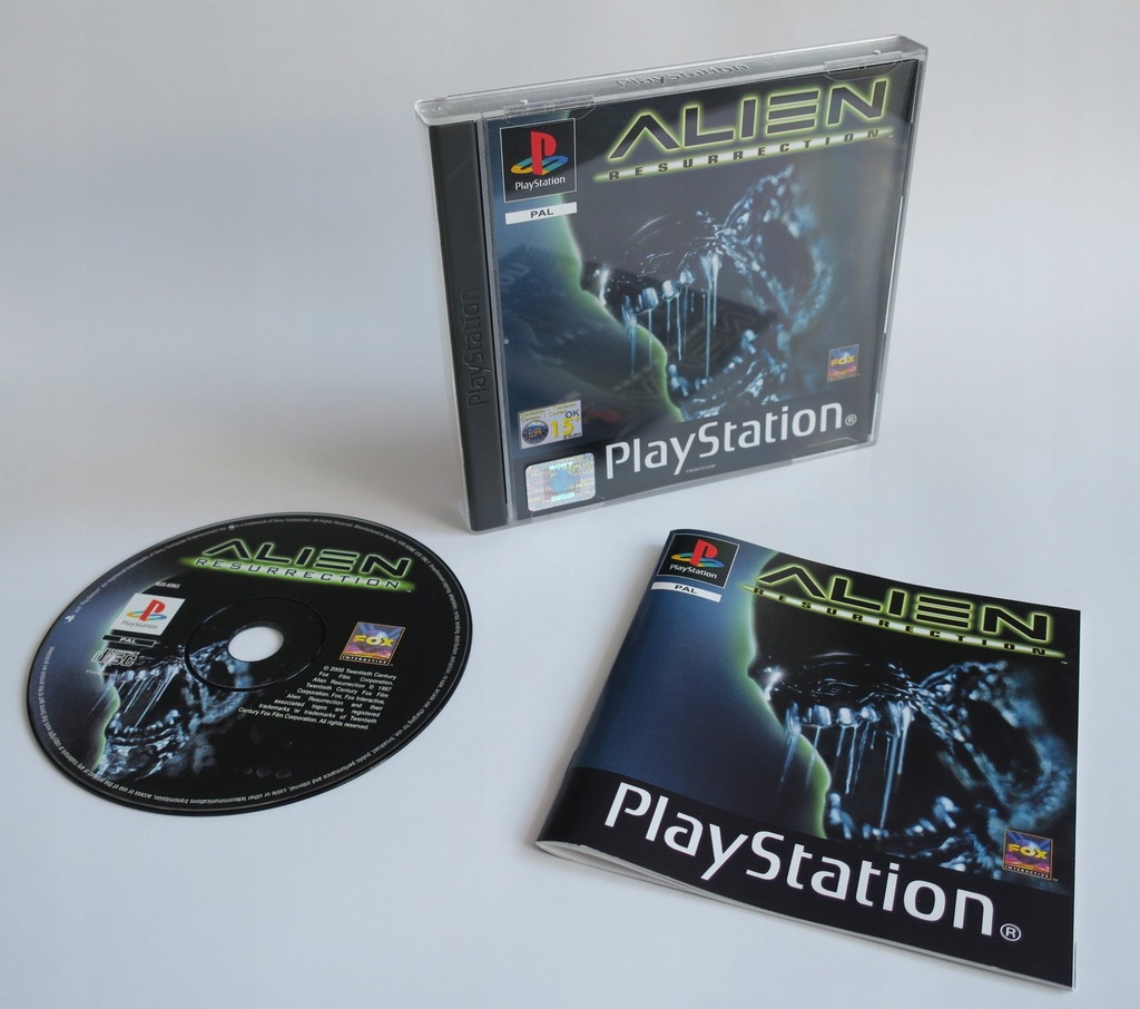 PS1 ALIEN RESURRECTION PLAYSTATION 1 PSX - 8247785313 - oficjalne ...