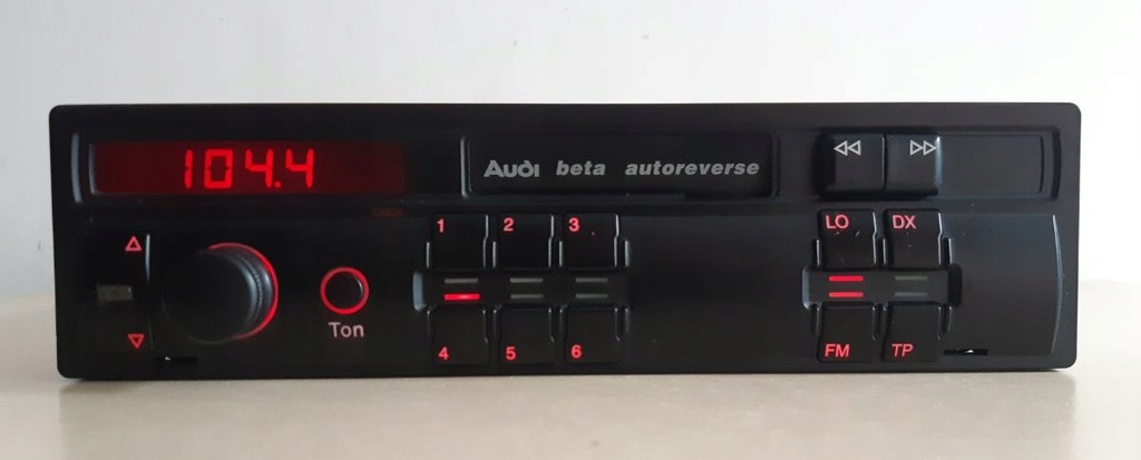 RADIO AUDI BETA A3 8L0 A4 B5 A6 C4 C5 A8 D2 + KOD - 13000299910 - oficjalne archiwum Allegro