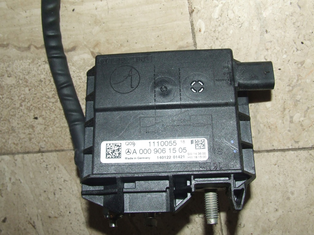 MERCEDES KLEMA AKUMULATORA A0009061505 W205 - 12987932295 - oficjalne ...
