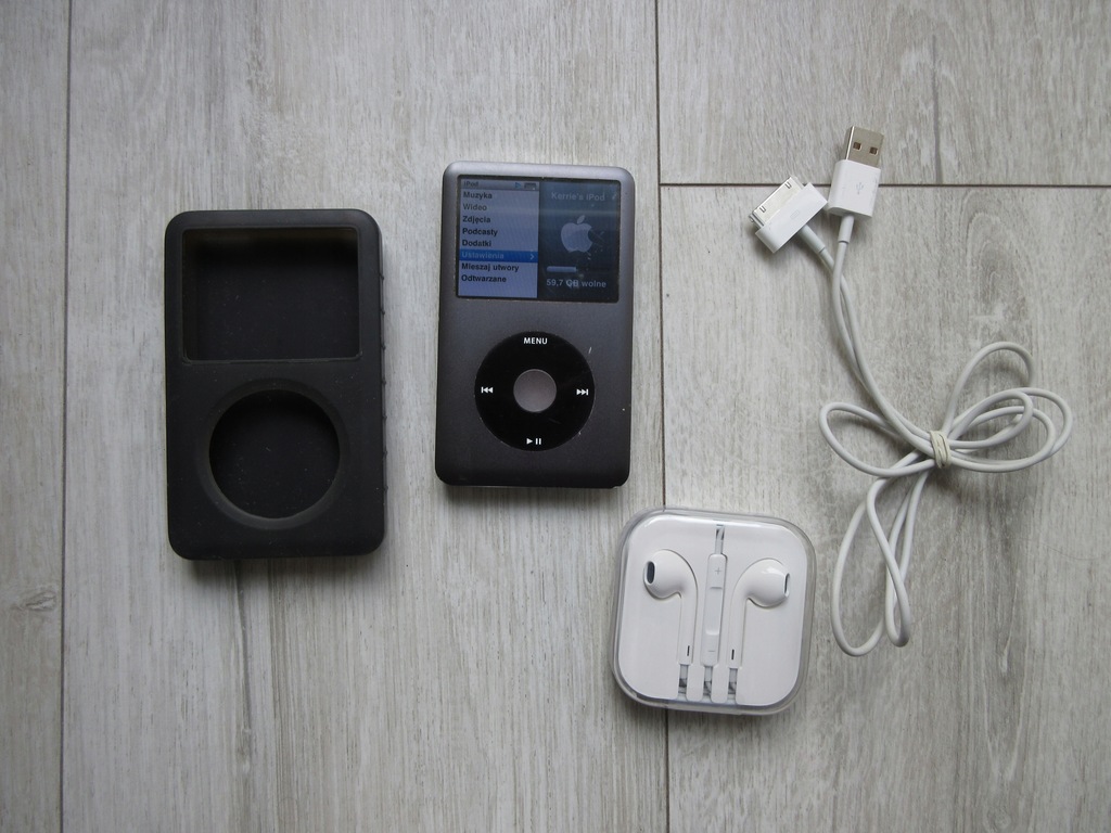 APPLE IPOD CLASSIC A1238 120GB REAL FOTO - 13731367901 - oficjalne ...