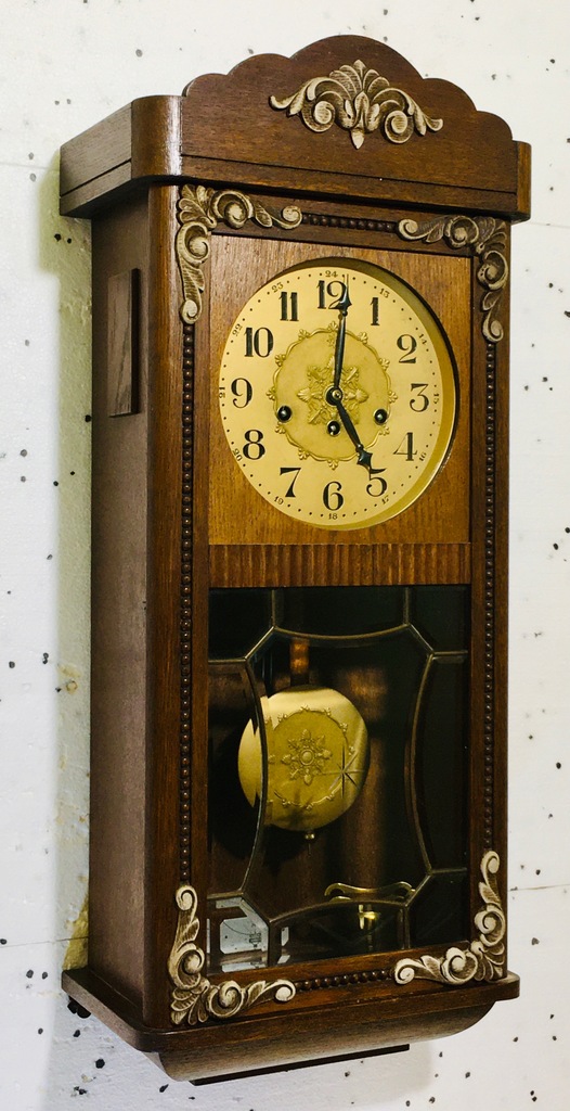 Junghans Wyśmienity Duży Zegar Kwadransowy - 11270506380 - oficjalne archiwum Allegro