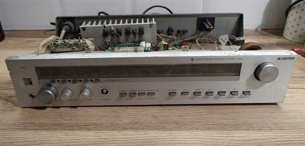 Amplituner Unitra Tosca 303 - 15085855700 - oficjalne archiwum Allegro