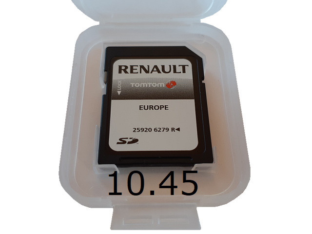 Karta SD RENAULT TomTom mapa Europa Polska 2020 - 7995094082 ...