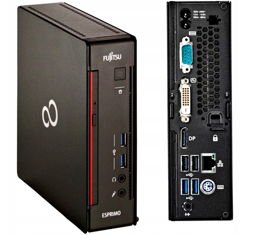 Mini PC FUJITSU Q556 i3-6100T 16GB 500GB WIN10 4K - 13497965968 - oficjalne archiwum Allegro