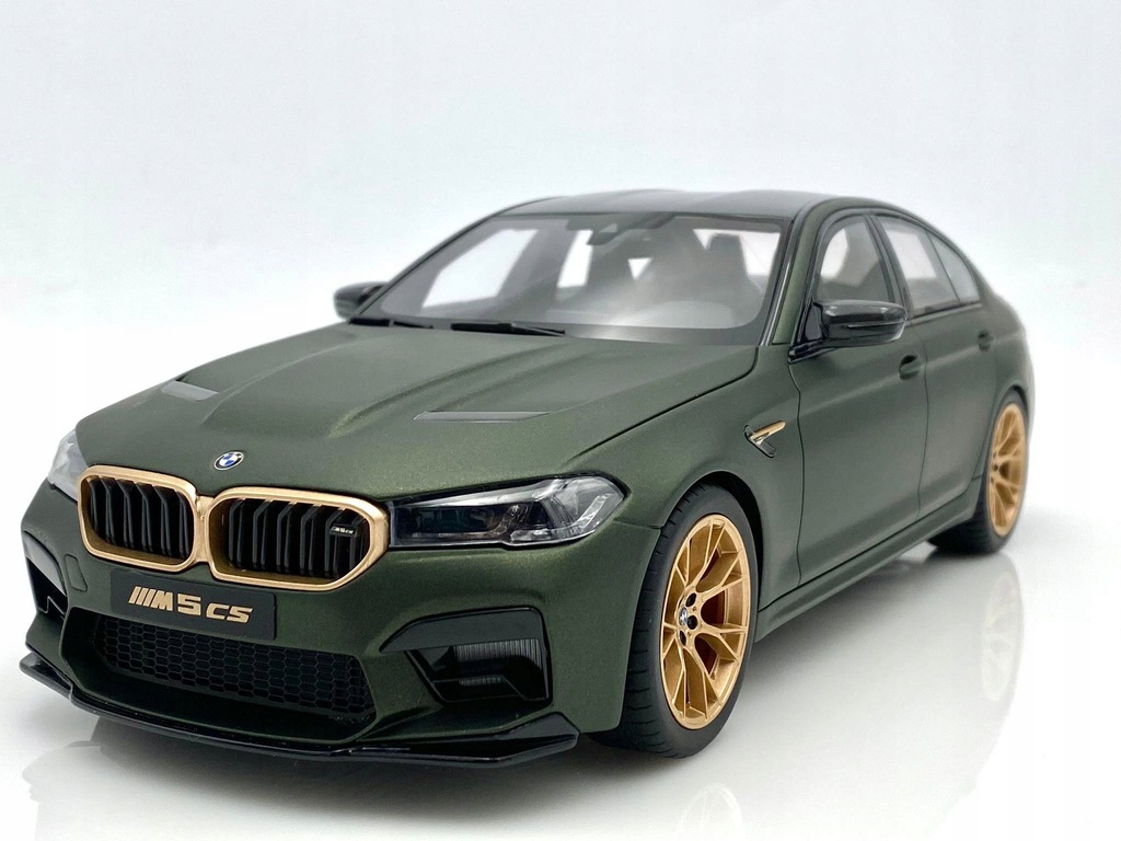 BMW M5 (F90) CS Green 2021 GT Spirit 1:18 - 12634986282 - oficjalne archiwum Allegro