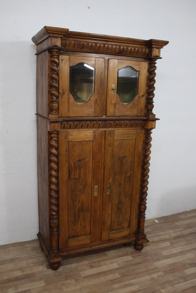 Piękna komoda bieliżniarka unikat barek antyk - 10745718637 - oficjalne ...