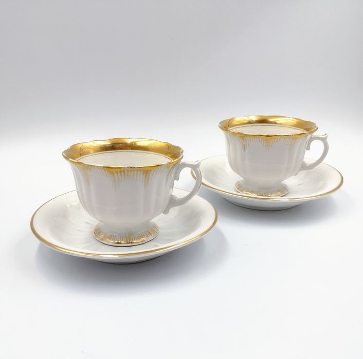 Filiżanki porcelana FAS Berlin Schumann Moabit XIX - 11800670390 ...