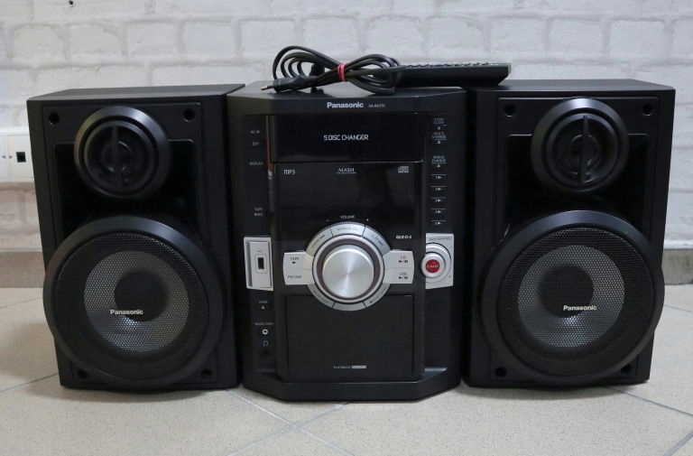 WIEŻA HIFI PANASONIC SA-AK270 - 8896862394 - oficjalne archiwum Allegro