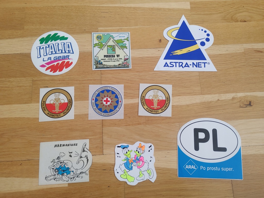 Naklejki z lat 80-tych, 90-tych i nie tylko - 13916542572 - oficjalne ...