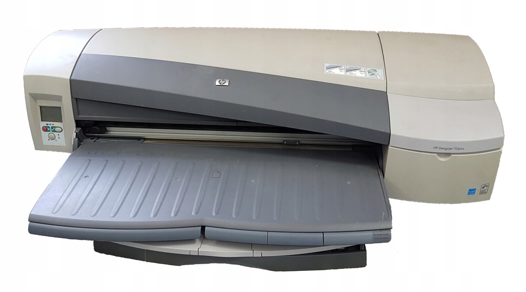 PLOTER Hp Designjet 110plus nr Printer plus tusze - 10703655176 ...