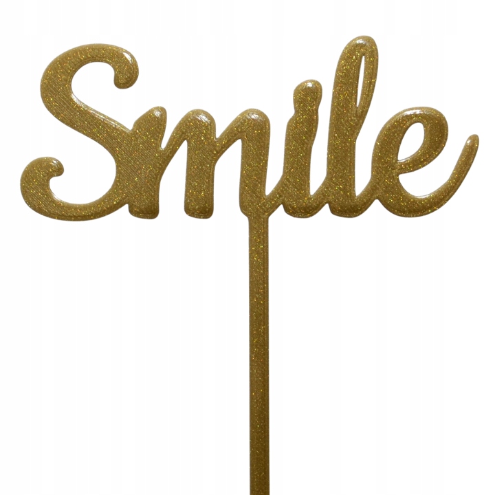 3 SZT Smile TOPPER PIK PIKER DO KWIATÓW DEKOR - 12495938043 - oficjalne archiwum Allegro