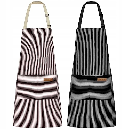 FARTUCHY KUCHENNE Z KIESZENIĄ APRON 2 SZTUKI - 15264049389 - oficjalne ...