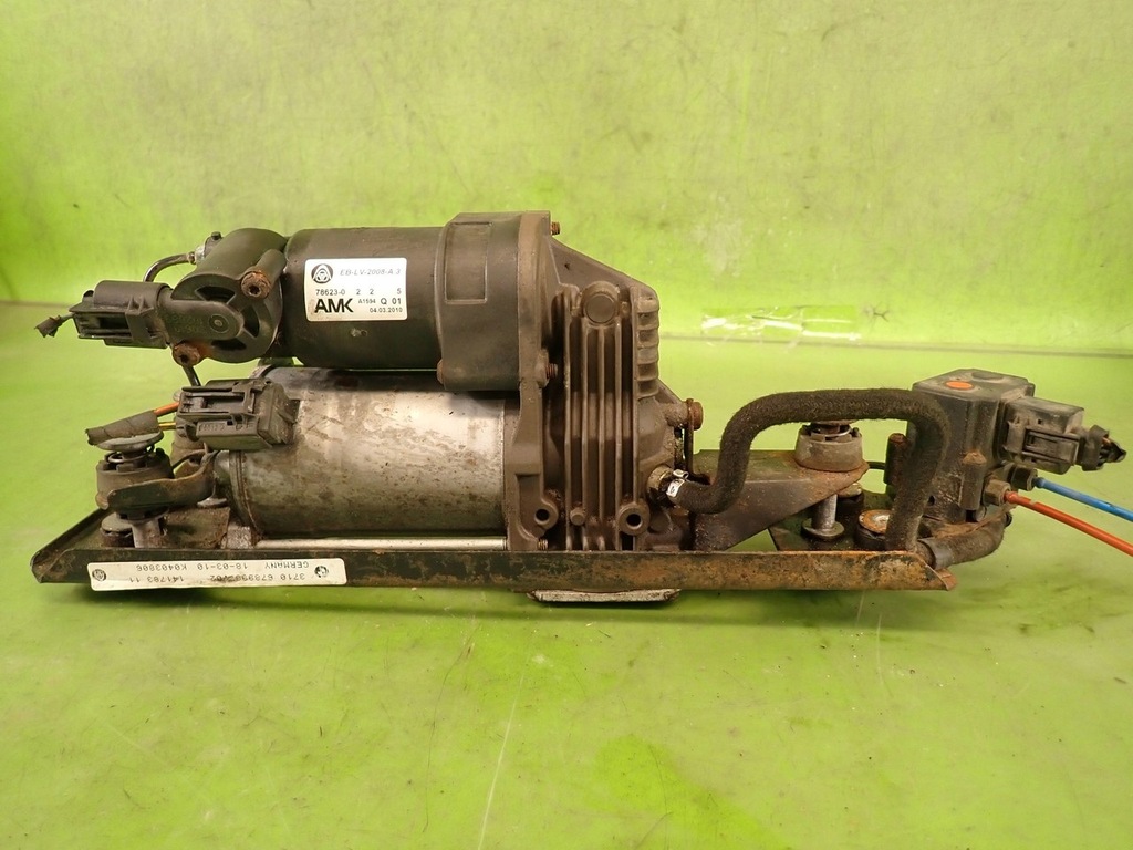 Kompresor zawieszenia BMW E61 - 13487554717 - oficjalne archiwum Allegro