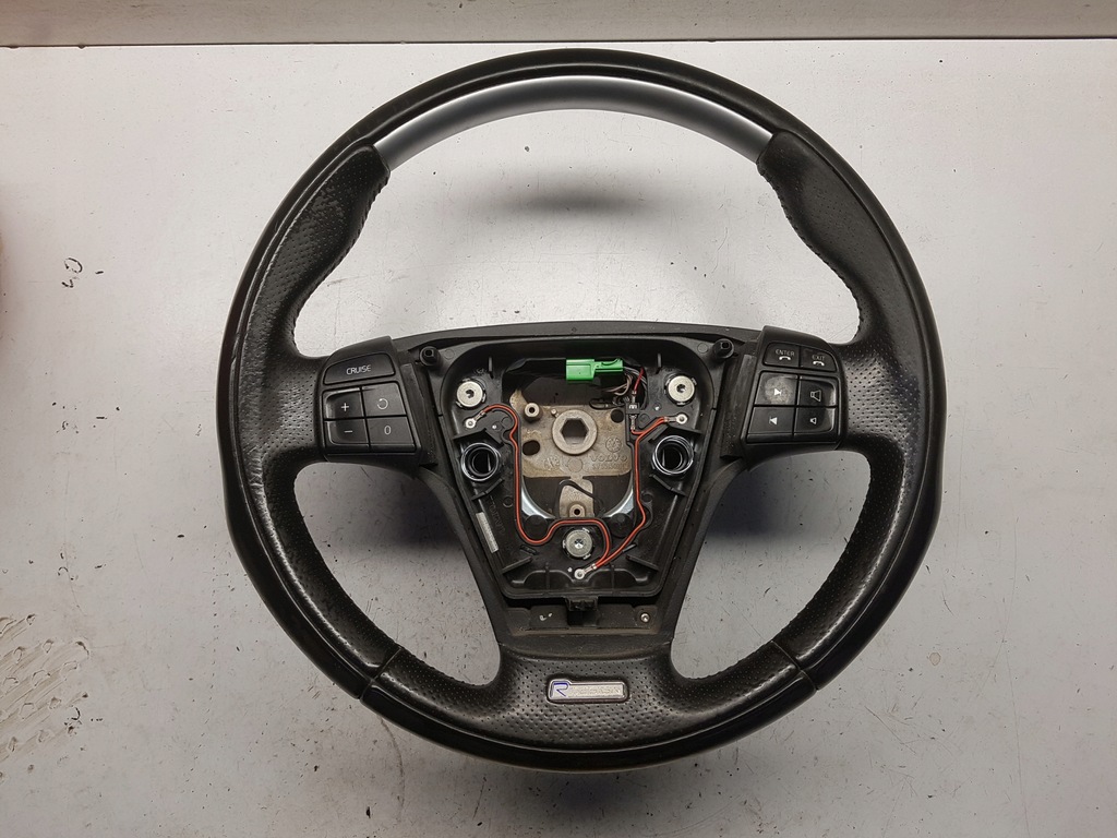 VOLVO C30 LIFT 10-12r KIEROWNICA SKÓRZANA R-DESIGN - 12854097426 - oficjalne archiwum Allegro